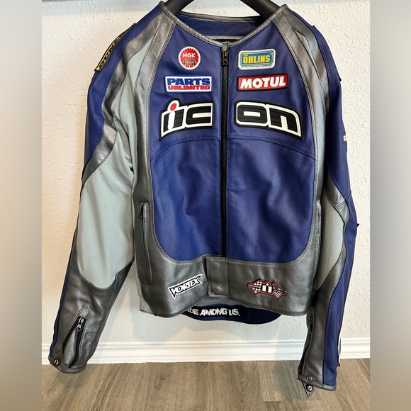 ICON | Jackets & Coats | Icon Leather Motorcycle Jacket | Poshmark